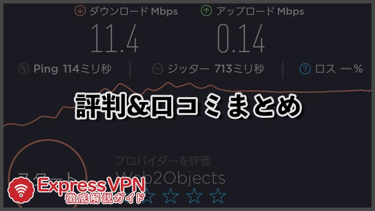 ExpressVPNの評判、口コミまとめ！実際に使った感想も紹介！｜エスプロマニュアル